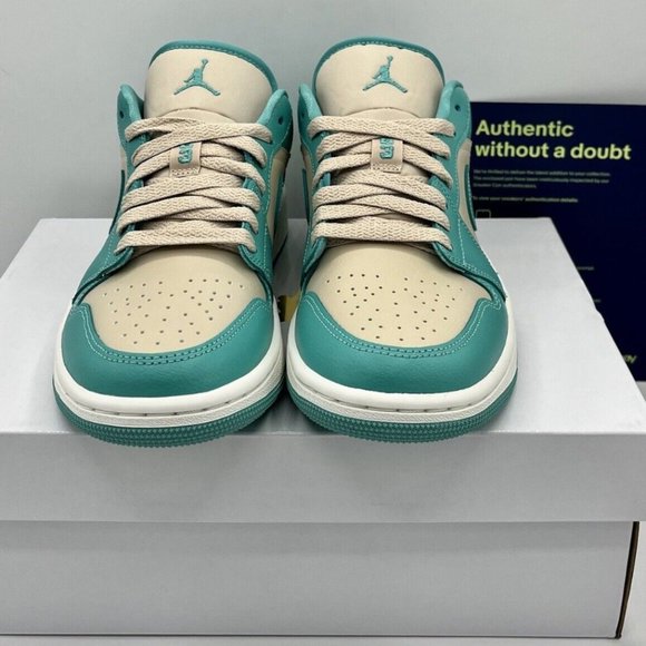 Jordan | Shoes | Air Jordan Low Tropical Teal Sandy Beige Size 75 ...